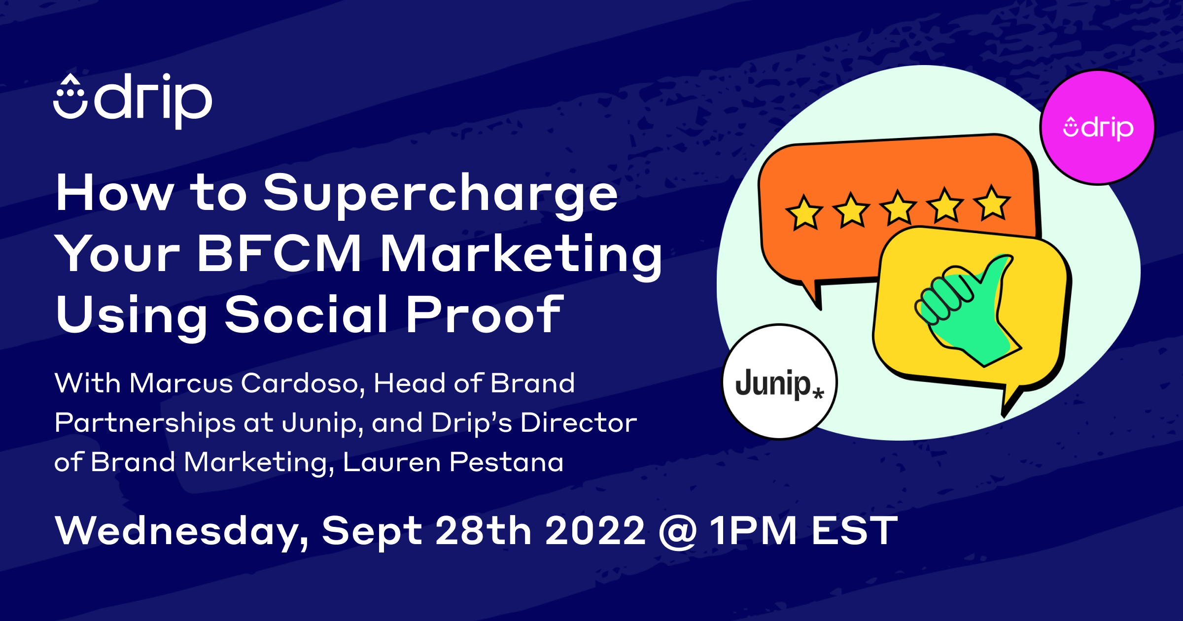 BFCM Webinar: How to Supercharge Your BFCM Marketing Using Social Proof